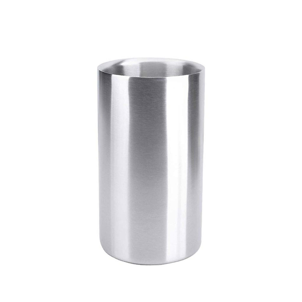 Ice Bucket Thickened Stainless Steel Ice Bucket Portable Ice Bucket Hotel Bucket Champagne Bucket Drink Bucket Party Activities and Camping Tableware Drinks Cooler/Beer Bucket