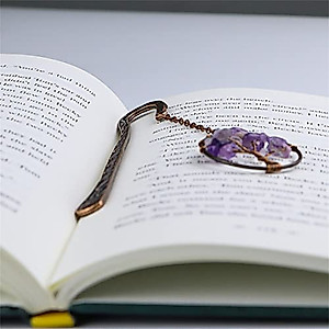 Bookmarks Vintage Style Metal Bookmark Page Marks for Woman Men Students Teen, 2PCS