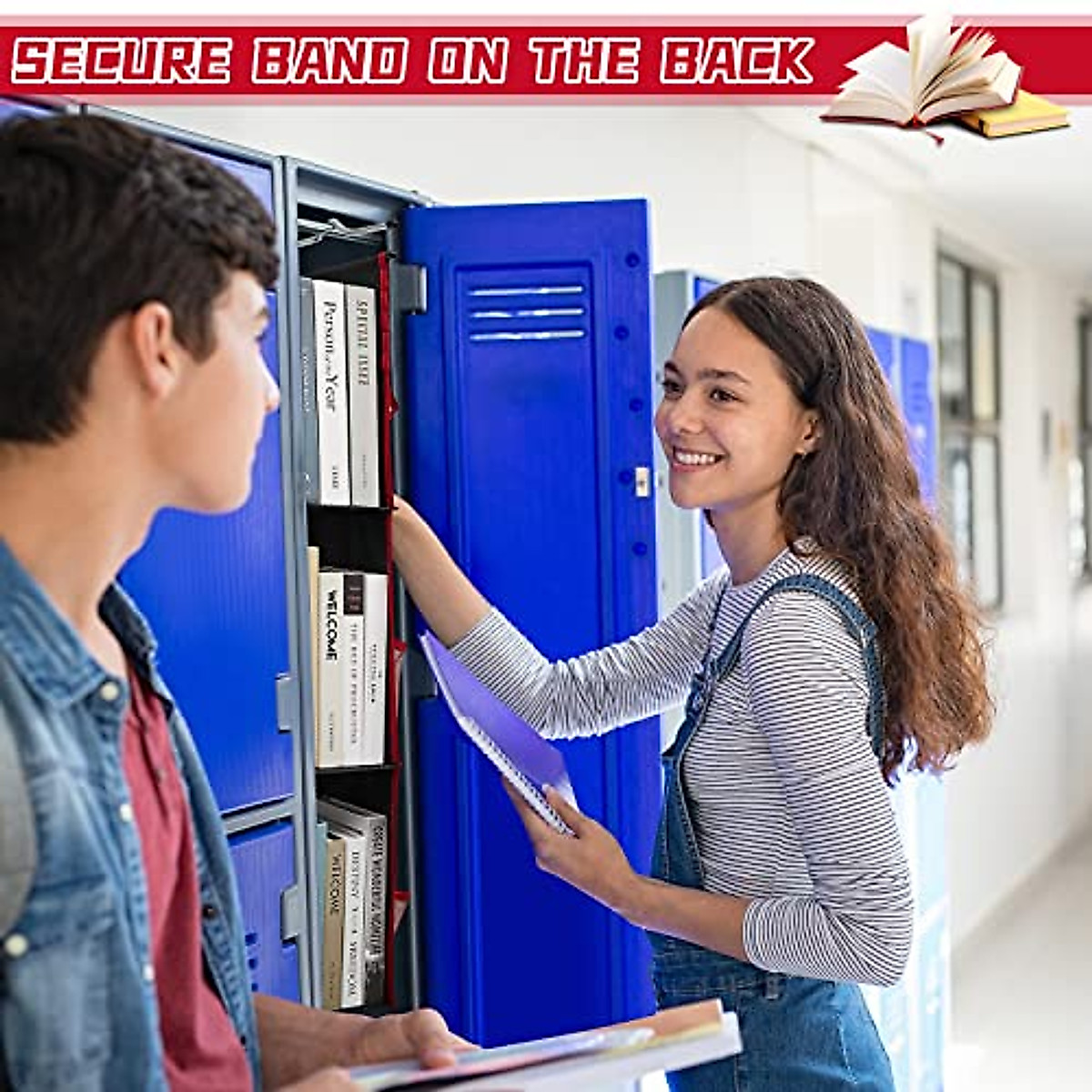 Patelai 3 Pcs 3 Shelf Hanging Locker Organizer for School Work Gym Closet Storage Adjustable Hanging Locker Shelves Hanging Locker Organizer for Children Home Storage Supplies, 9 x 6.7 x 37.8 inches