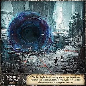 Giga Mech Games Machina Arcana: to Eternity - A Cooperative Horror Adventure Board Game Expansion for 1-4 Players…