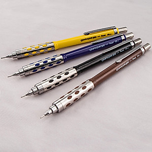 Pentel Graph Gear 800 Mechanical Drafting Pencil, 0.3mm, Brown Barrel with Lead (PG803LZBP)