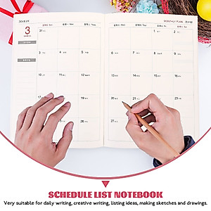 MAGICLULU Calendar Planner 2023-2024 18 Months To Do List Notebook Daily Monthly Weekly Planner Agenda Schedule Organizer Green Avocado