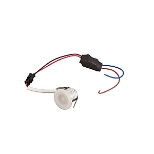 Hyuduo LED In Ground Well Light Spotlight Mini Recessed Spot Light Lighting Professional Round Shape LED Ceiling Spot Lights Spotlights Home Spotlights (Positive White Light 6000K)