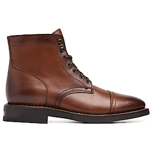 Men's Captain Lace-Up Boot, Brandy, 12