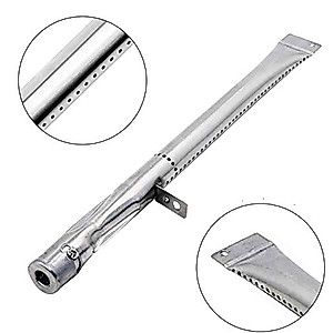 Htanch PN4332 (2-Pack) SA4331(4-Pack) Repair Kit Replacement for Stok SGP4330SB, SGP4331, SGP4130N, Stok Quattro 4 Burner Grills, Parts Gas Grill Pipe Burners Tube, Heat Plate, Crossover