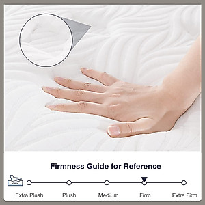 Avenco Twin XL Mattresses 10 Inch, Hybrid Mattress Medium Firm, XL Twin Mattress in a Box with Gel-Infused Memory Foam&Pocketed Springs, Motion Isolation, Breathable Knit Fabric, Strong Edge Support