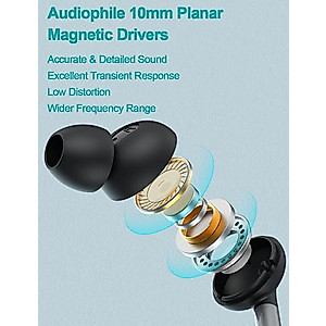 DUKABEL USB PC Earbuds, USB Gaming Earbuds with Mic for PC/PS4/PS5, Black Noise canceling Wired Headphones with Remote for Music, Video Calls, Broadcasting, Work