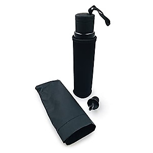 Premium Hidden Flask Set - Sneak A Drink Anywhere You Want - Pourer Included (Umbrella)