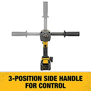 DEWALT 60V MAX* Cordless Drill For Concrete Mixing, E-Clutch System (DCD130T1)