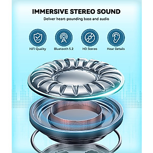 MUSICOZY Sleep Headphones Bluetooth 5.2 Headband, Wireless Music Sleeping Mask Headphones Earbuds Earphones Sweatproof for Women Mom Sports Workout Running Jogging Yoga Cool Gadgets Unique Gifts