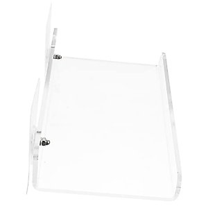 Beavorty Acrylic display stand nail polish rack album covers for wall decor clear wall shelf acrylic wall shelf clear bookshelf vinyl record wall mount -mounted Display stands