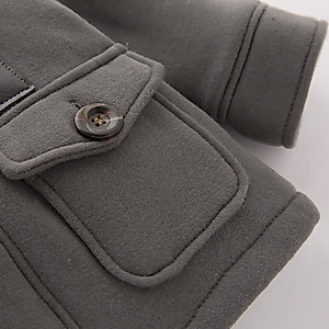 LadayPoa Fashion Winter Children Kids Baby Boys Infant Outerwear Coat Baby Kids Boys Jacket Coat