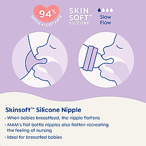 MAM Welcome Home Gift Set (9-Piece), Easy Start Anti-Colic Baby Bottles, Baby Pacifiers, Nipples, Training Toothbrush, Baby Shower Gifts