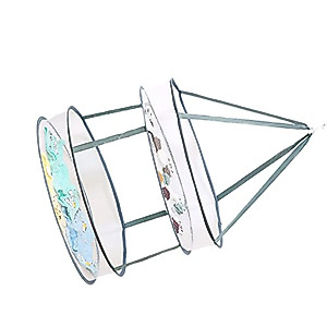 Zerodeko 2pcs Foldable Laundry Rack Dish Drying Rack Large Collapsible Drying Rack for Clothes Sweater Hanging Dryer Clothes Dryer net Foldable Clothes Drying Rack mesh Basket Dryer