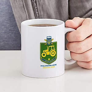 CafePress Special Operations Of Ukraine ? Agricultural Mugs Ceramic Coffee Mug, Tea Cup 11 oz