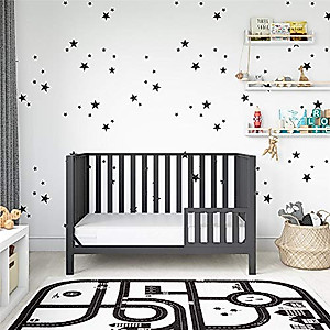 Safety 1st Heavenly Dreams Baby Crib and Toddler Bed Mattress, Waterproof and Stain Resistant Cover, White