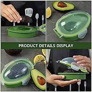 DOITOOL Avocado Keeper Reusable Avocado Storage Container individual Avocado Saver Avocado Holder Organizer for Refrigerator Fridge to Keep Avocado Fresh