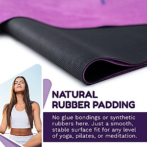 Lullify Travel Kit | Yoga Mat With Carrying Bag & Silk Sleeping Mask | Lightweight and Foldable | Natural Sleep Anywhere