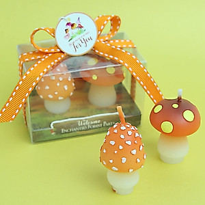 Birthday Candles Mushroom Candles for Party Supplies and Wedding Favor