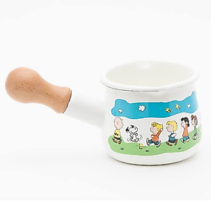 Snoopy SNJ-903 Hollow Petite Milk Pan, 19.7 fl oz (550 ml)