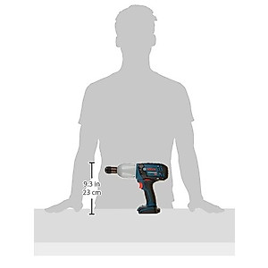 BOSCH Bare-Tool HTH182B 18-Volt Lithium-Ion 7/16-Inch Hex Impact High Torque Wrench, Blue