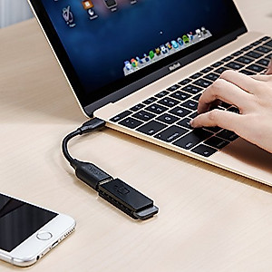 Anker USB-C to USB 3.1 Adapter, USB-C Male to USB-A Female, Uses USB OTG Technology, Compatible with Samsung Galaxy Note 8, S8 S8+ S9, iPad Pro 2018, Nexus 6P 5X, LG V20 G5 and More