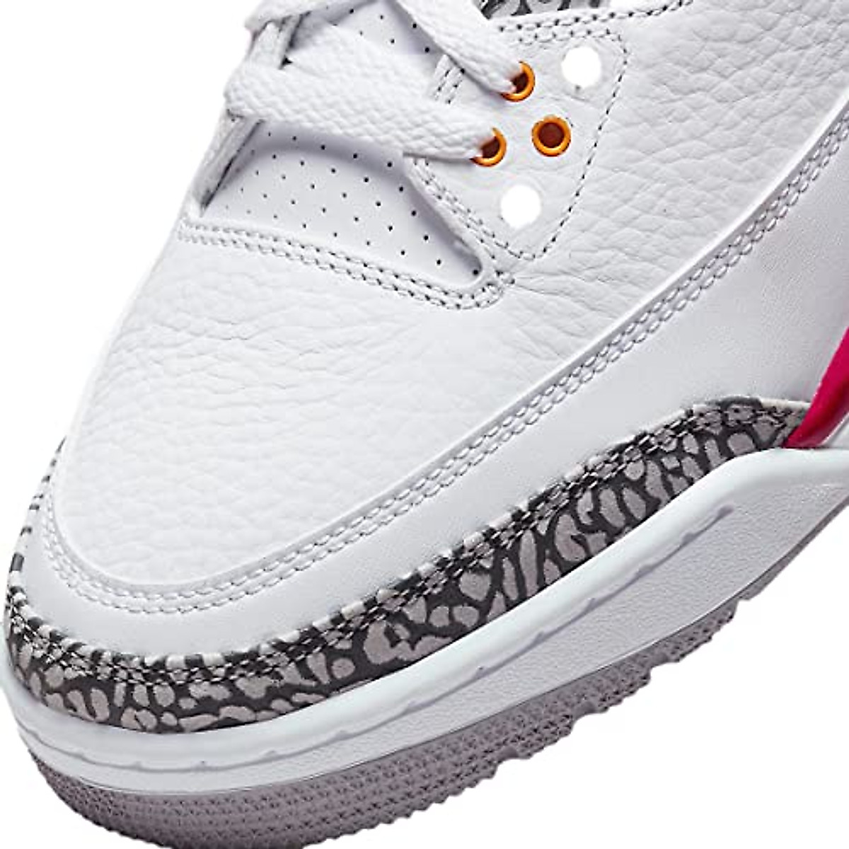 Nike Jordan Mens Air Jordan 3 CT8532 126 Cardinal, White/Light Curry-cardinal Red, Size 10.5