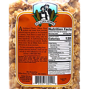 Killian Korn, Toffee Popcorn "Sooo Yummy", All Naturally Flavored Popcorn, Perfectly Popped Popcorn, 8 oz (Pack of 2) + Includes-Free Huckleberry Gourmet Popcorn Sample Pack .50 oz