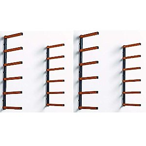 TWO BORA PBR-001 Wood Organizers & Lumber Storage Metal Racks 12 total levels