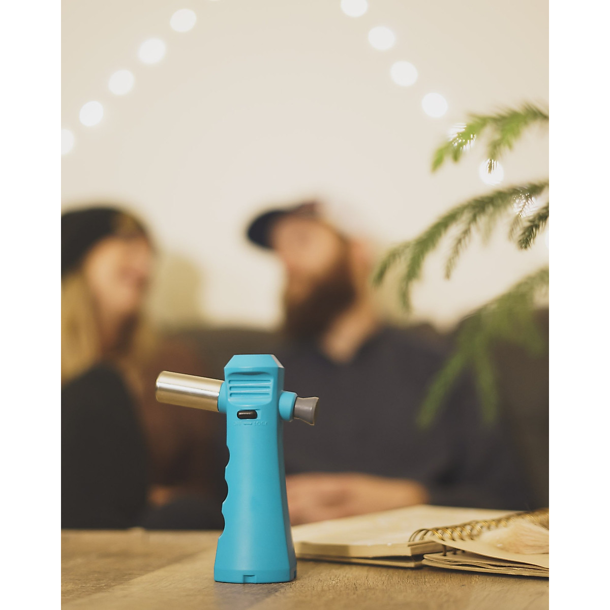 FLARE Micro Butane Torch | Refillable Cooking Kitchen Blow Torch With Lock & Adjustable Flame | Designed To Match Decor & Lifestyle For Personal Use From Creme Brulee To Camping