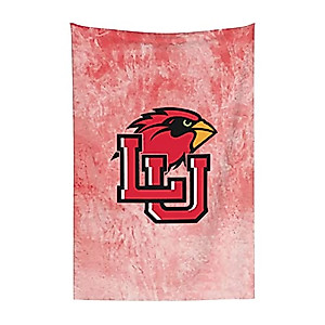 Lamar University Flannel Throw Blanket, 40x60 Inches Soft Blanket for Couch, Cozy, Warm ，All Season.