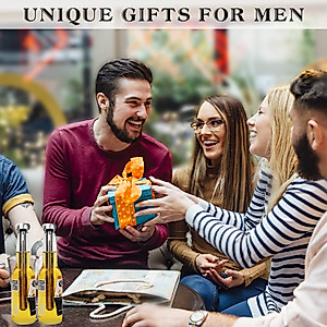 Gifts for Men Dad Husband, 2pc Beer Chiller Sticks with 1 Bottle Opener, Mens Birthday Gifts Idea for Father Brother Adults Who Have Everything, Unique Cool Stuff Gadgets Beer Lover Presents