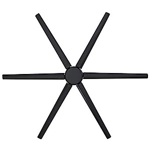 Westinghouse Lighting 7224800 Widespan Industrial Ceiling Fan with Remote, 100 Inch, Matte Black