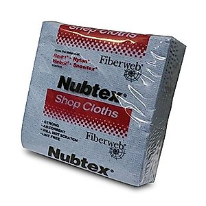 Nubtex 313 Wipes 13" x 13" Shop Cloths (Case of 375 Cloths)