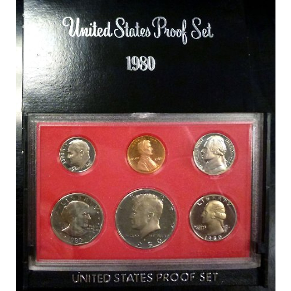 1980 S US Proof Set Original Government Packaging
