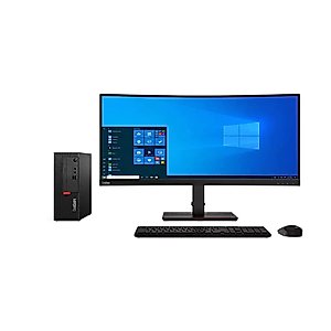 Lenovo Newest ThinkCentre M70c Business Desktop, Intel 8-Core i7-10700F, 32GB RAM 1TB SSD 1TB HDD, AMD Radeon 520 Graphics GDDR5, HDMI, DVD, Serial Port, Windows 10 Pro (11GJS00B00)