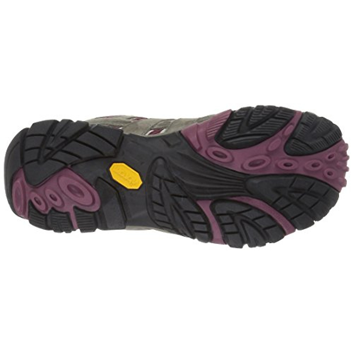 Merrell Women's Moab 2 Mid Waterproof Hiking Boot, Boulder/Blush, 10 M US