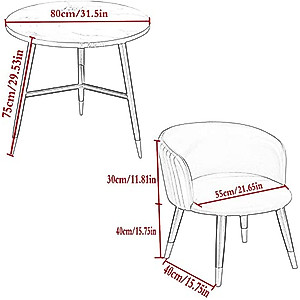 Office Conference Table, Office Business Hotel Lobby Reception Dining Table Dining Table and Chair Combination Coffee Shop Leisure Bakery Simple The Mall Corridor Bedroom Study 1 Table and 4 Chairs Le