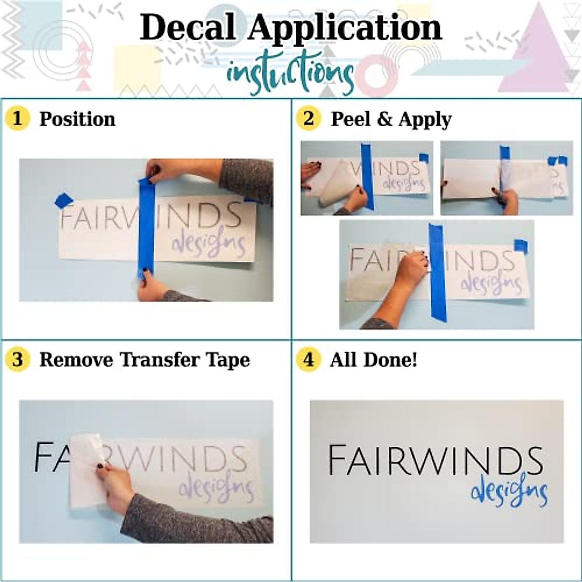 Motivational Wall Decal Quote | Let It Be | Inspirational Wall Sticker Saying | Relax Inspire Motivate Yourself | Peace Tranquility Letting Go Zen Meditation Phrase | Let Go | Home Decor Office Wall Quotes