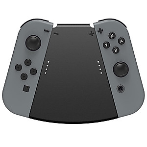 Game Handle Connector for Nintendo Switch Joy-Con, 5-in-1 Gamepad Handle with Wrist Strap for NS Switch Grip