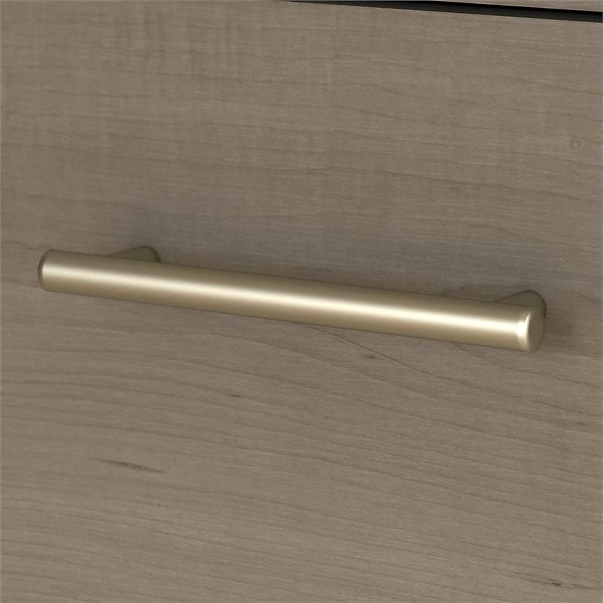 Bush Furniture Somerset 60W Office Desk with Drawers in Ash Gray