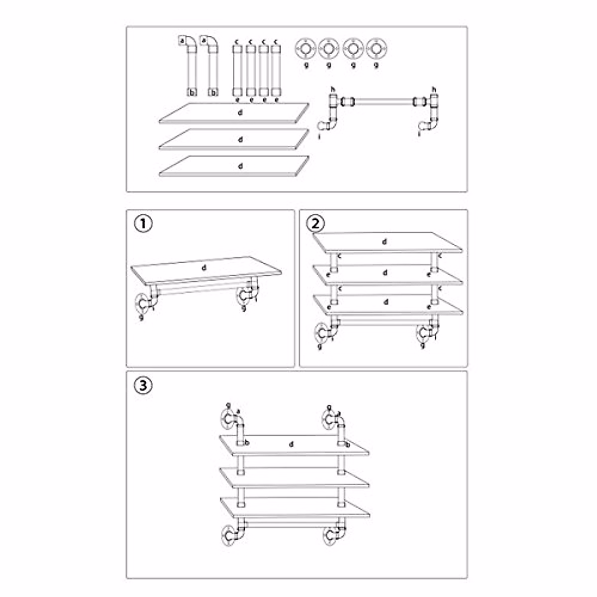 Womio Industrial Pipe Bathroom Shelves Wall Mounted with Towel Bar,19.7in Rustic Wall Decor Farmhouse,3 Tiered Towel Rack Metal Floating Shelves Towel Holder,Wall Shelf Over Toilet