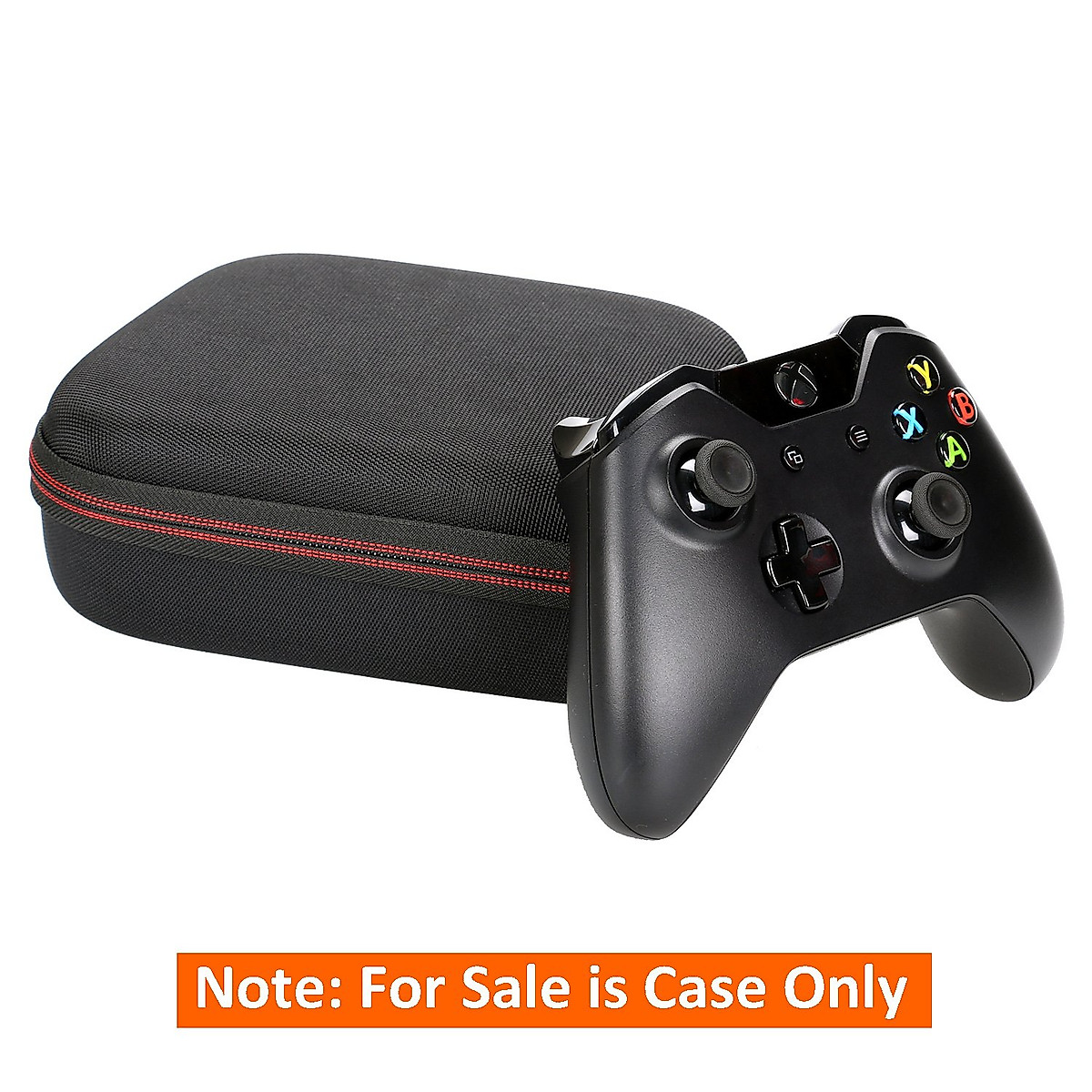 LTGEM EVA Hard Case for Xbox Series X/Xbox Series S/ Xbox One/Xbox One S/Xbox One X Controller, Mesh Pocket Fits Plug & Cables - Travel Carrying Portable Storage Bag