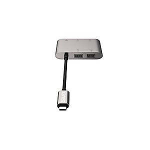 Kanex 4-Port USB Charging Hub with USB-C for MacBook with Pass-Thru Charging