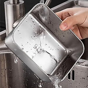 Pujito Stainless Steel Food Storage containers with Lids Snack Containers Food Prep Containers Stackable Small Bowls for Salad, Sandwich, Fruit, Ice Cream (6)