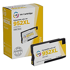 LD Products Compatible Replacements for HP 952XL Ink Cartridges 952 XL High Yield (Yellow) for use in for OfficeJet: 7740, 8702, 8715 and OfficeJet Pro: 7740, 8210, 8216, 8218, 8710, 8714, 8716, 8717