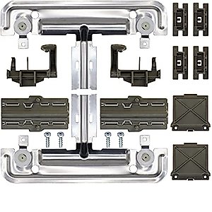W10712395 Dishwasher Replacement Top Rack for Kenmore Kitchenaid Whirlpool Dishwasher Parts, Replace W10350375 AP5957560 Dishwasher Upper Rack Parts, WDT750SAHZ0 WDT970SAHZ0 WDT780SAEM1 WDTA50SAHZ0
