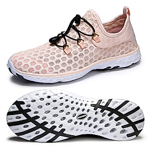 MOERDENG Women's Quick Drying Water Shoes Lightweight Aqua Shoes for Sports Outdoor Beach Pool Exercise