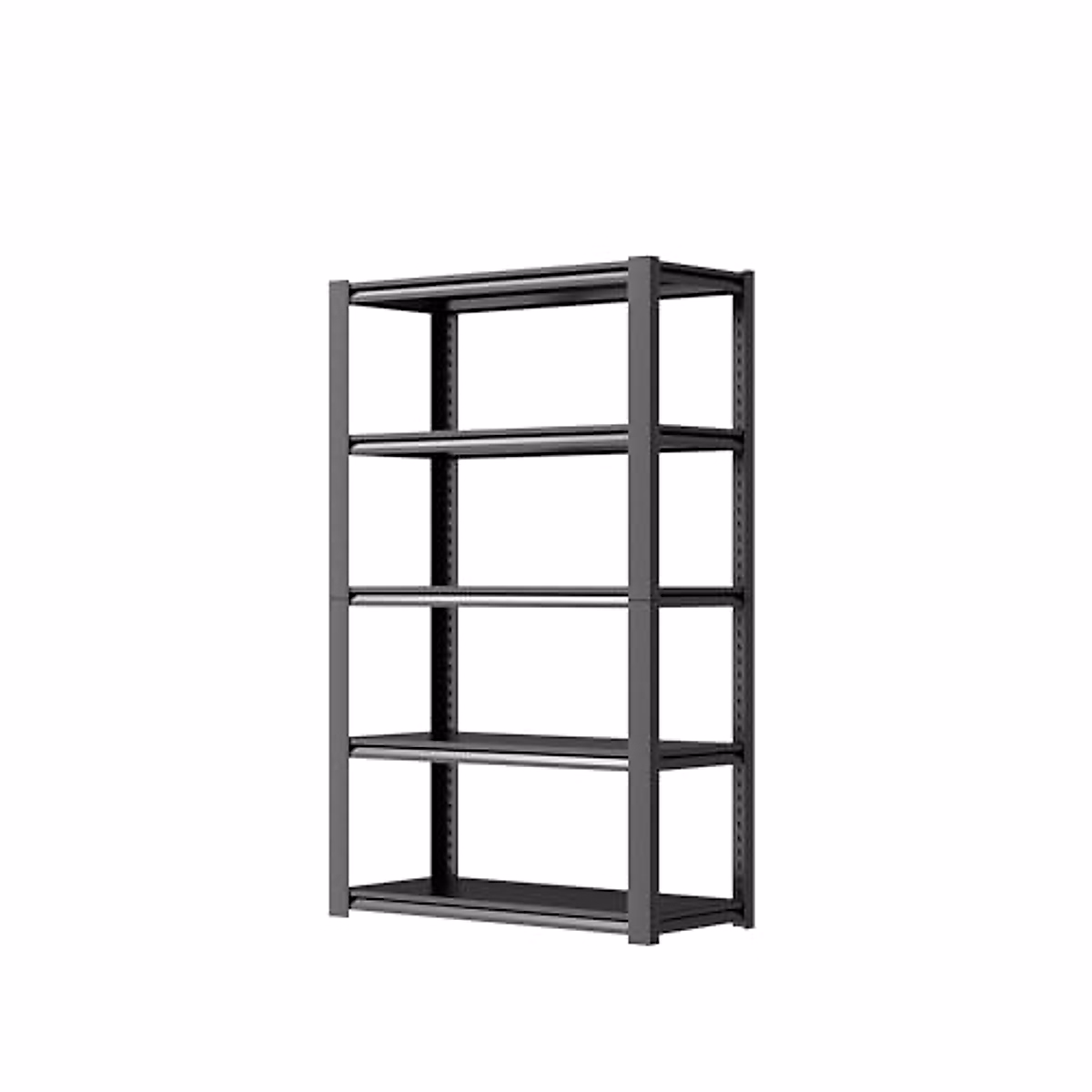 Welfiya 72H Heavy - Duty Shelving: Ultimate for Garage Storage. Sturdy, Durable, Easy - to - use. Ideal for Plastic Bins & Tool Storage in garages, Warehouses & basements. (002, 24D*47W*72H)