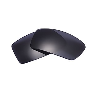 NicelyFit Polarized Replacement Lenses for Oakley Gascan Sunglasses (Stealth Black)